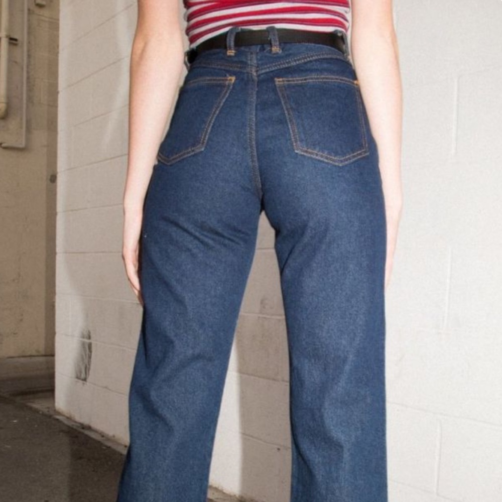 Brandy Melville John Galt Hazel Dark Wash Jeans - Gem